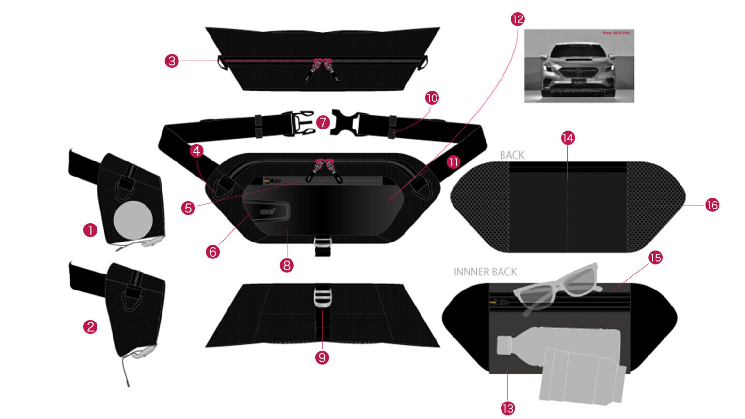 STI Waist Bag – stoppie